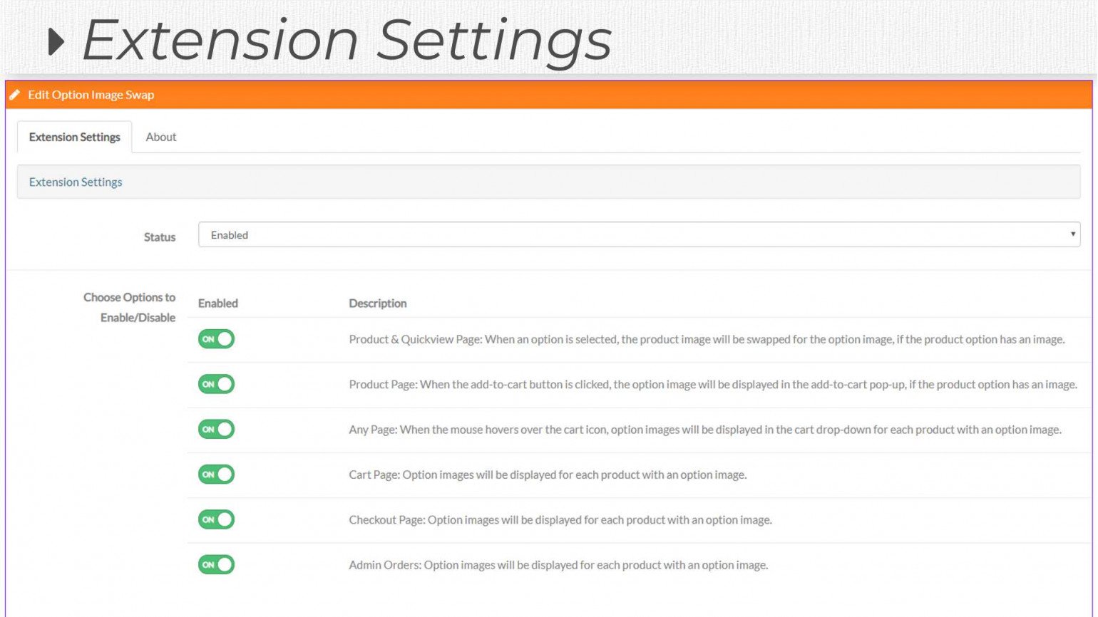 Option Image Swap for Journal 3x OC 3.x [Administration] Cartmega