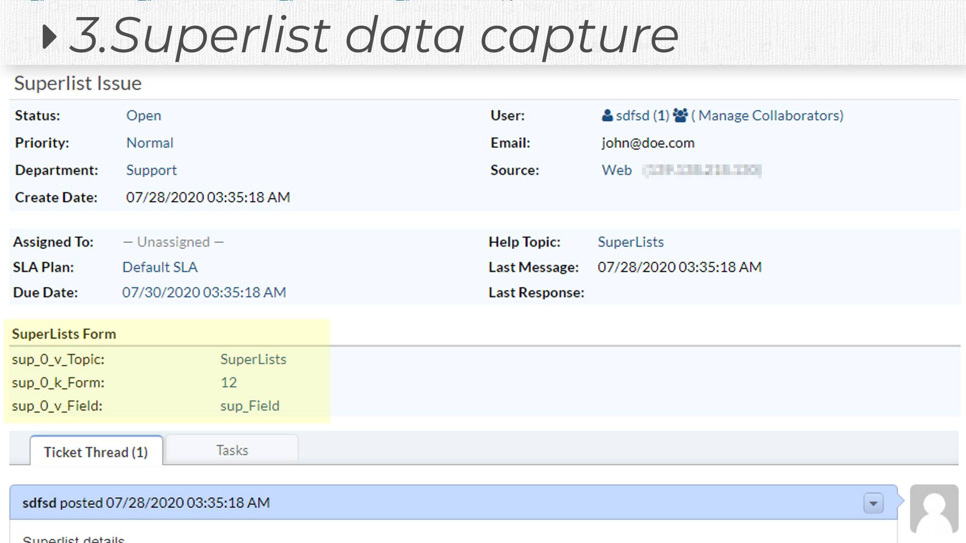 Superlists for osTicket (Ajax Super Custom Lists)